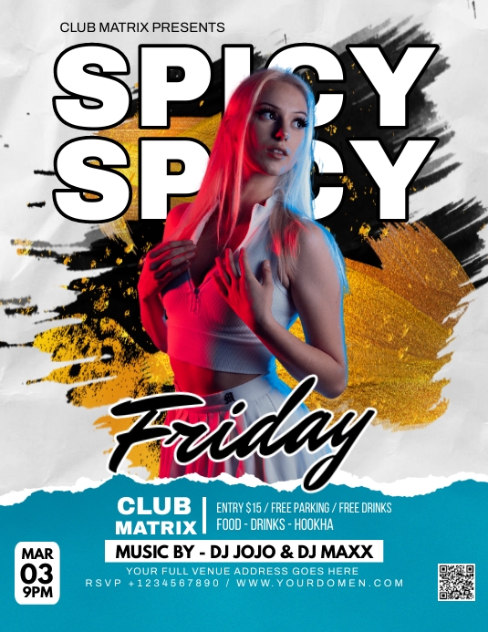Copy of SPICY FRIDAY | PosterMyWall