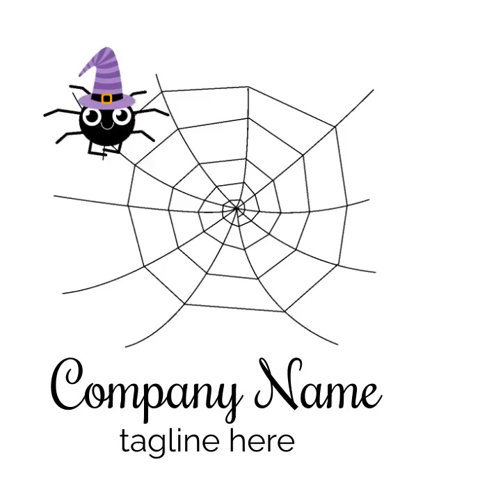 Spider sticker logo (1) Template | PosterMyWall