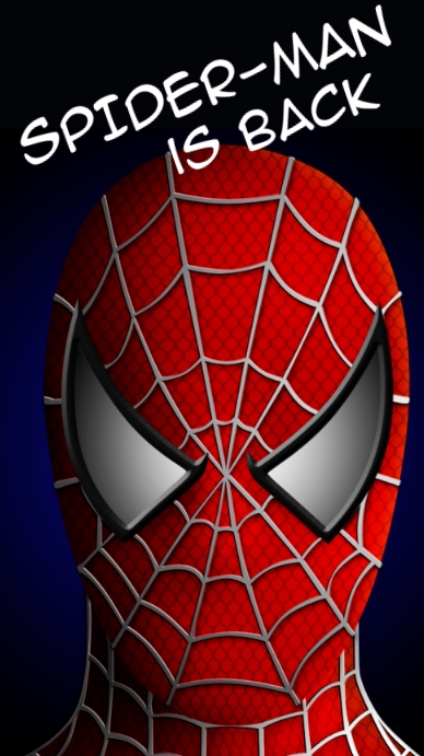Copy of Spider-man is back template | PosterMyWall