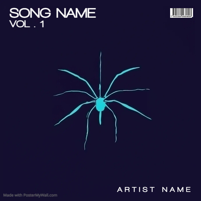 Spiderco - Single Mixtape Song Album Cover Template | PosterMyWall