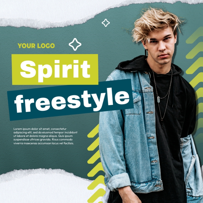 Spirit Style Ads Template | PosterMyWall