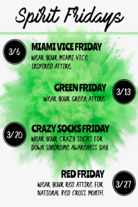 220+ Spirit Week Template Customizable Design Templates | PosterMyWall