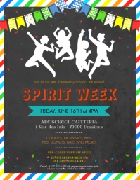 Spirit Week Template | PosterMyWall