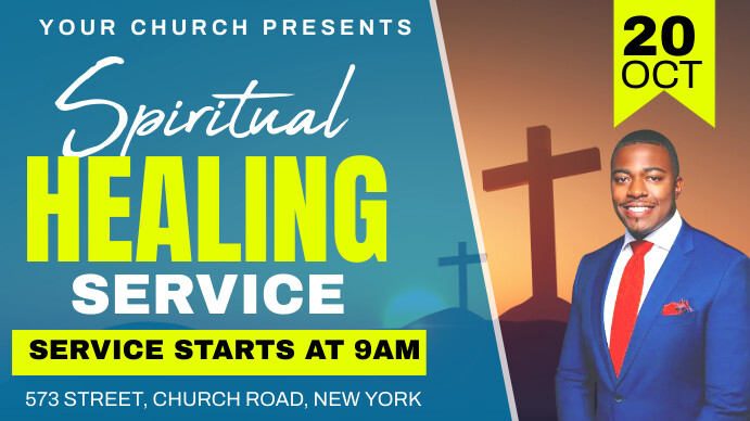 Copy of Spiritual healing service | PosterMyWall