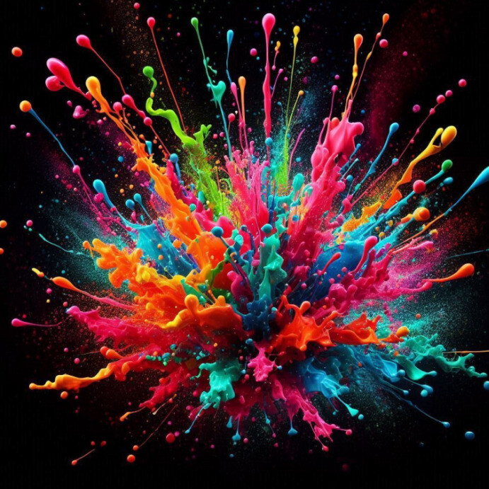 Splash Background Template | PosterMyWall