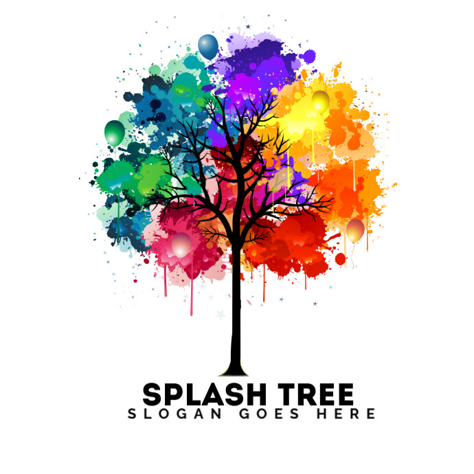 Splash Tree Logo Template | PosterMyWall