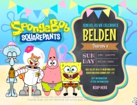 Spongebob Template | PosterMyWall