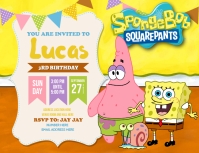 Spongebob Template | PosterMyWall