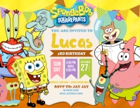 Spongebob Template | PosterMyWall