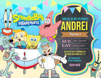 Spongebob Template | PosterMyWall