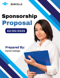 Sponsorship proposal Template | PosterMyWall