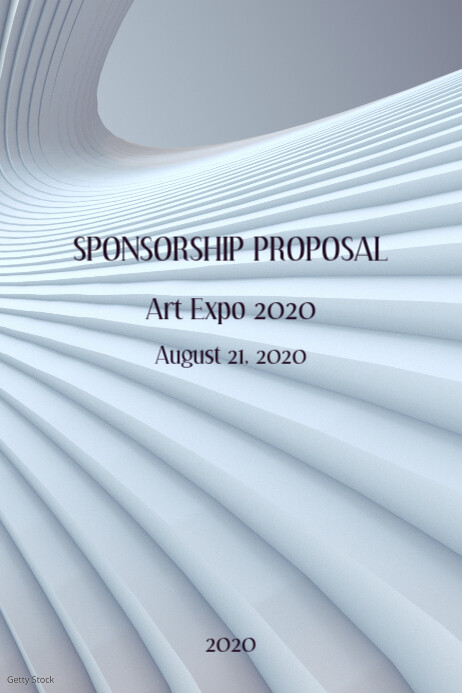 Sponsorship proposal Template | PosterMyWall