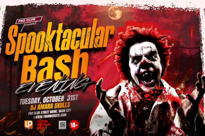 Plantilla de Spooktacular Bash Evening | PosterMyWall