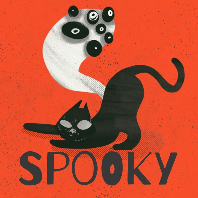 Spooky album cover art Template | PosterMyWall