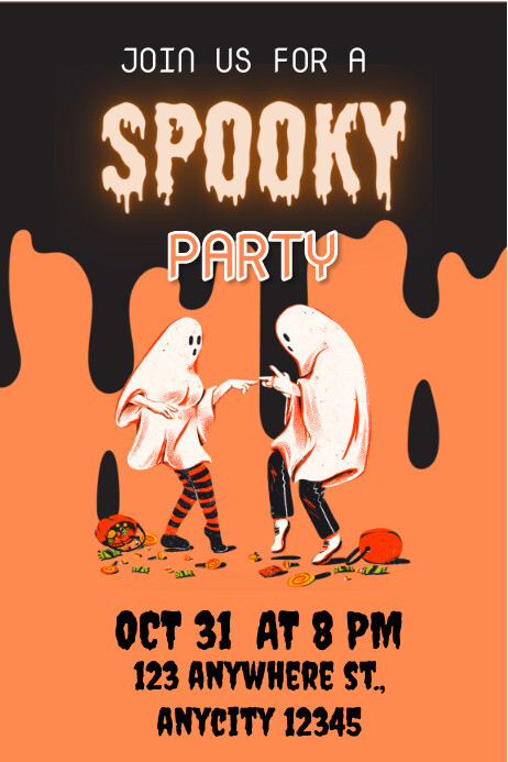 Spooky Party Template | PosterMyWall