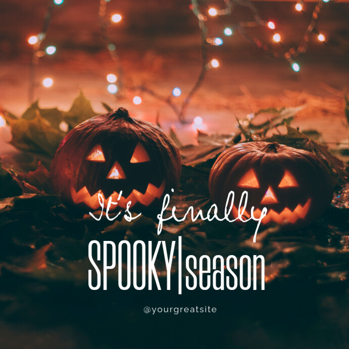 Spooky Season Template | PosterMyWall