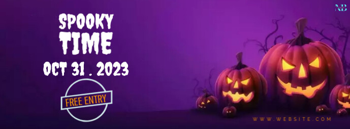 Spooky Time Template | PosterMyWall