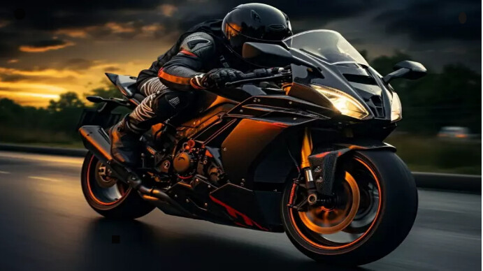 Sport bike template | PosterMyWall