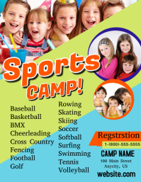 Scouts Camp Flyer Design Template | PosterMyWall