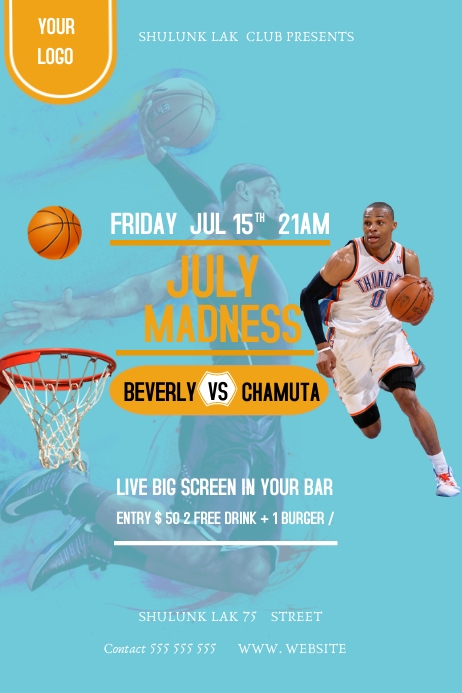 SPORT EVENT FLYER TEMPLATE (1) | PosterMyWall