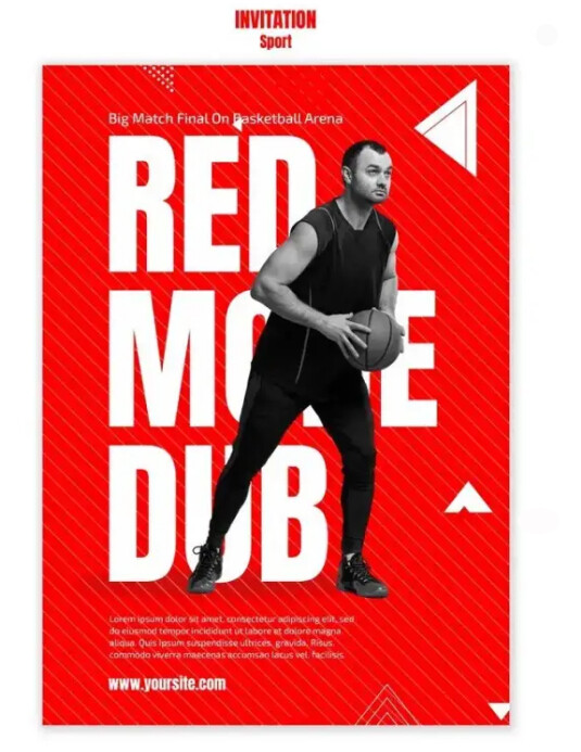 sport invitation flyers Template | PosterMyWall