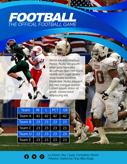 Plantilla de Sport Newsletter | PosterMyWall