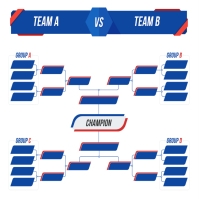 Sport team schedule flyer design template | PosterMyWall