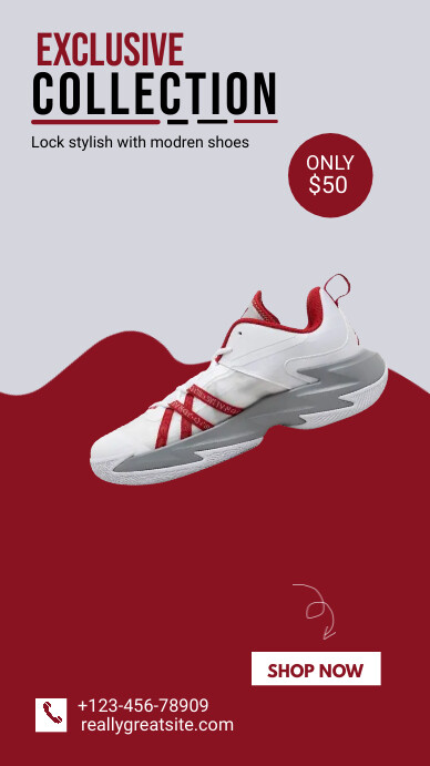 sport shoes design Template | PosterMyWall