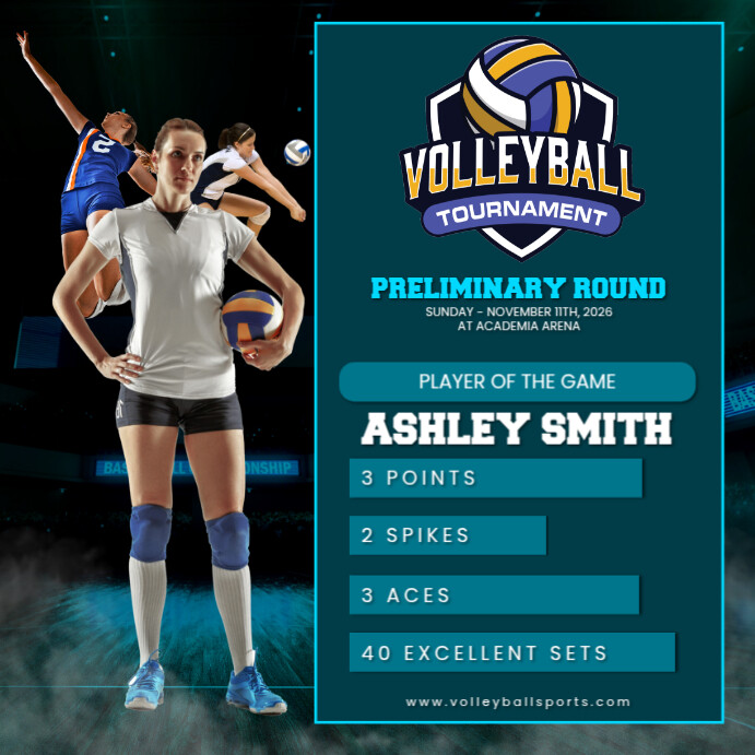 Sport - Tournament Poster Template | PosterMyWall