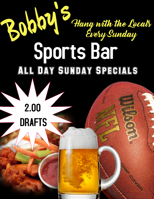 Copy of sports bar | PosterMyWall