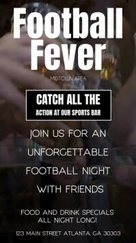 sports bar flyer of friends drinking template | PosterMyWall