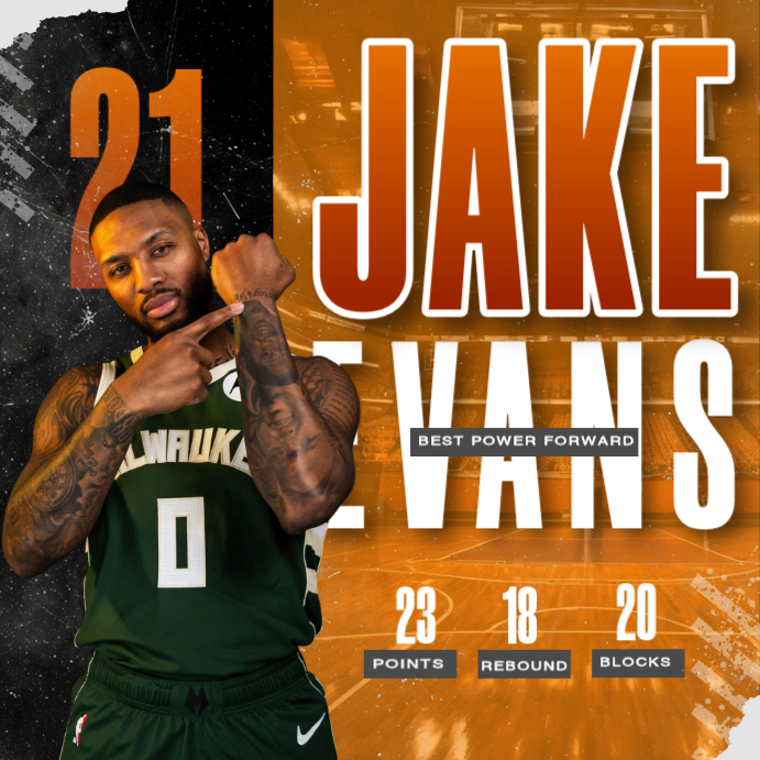 Sports Basketball Ads Template | PosterMyWall