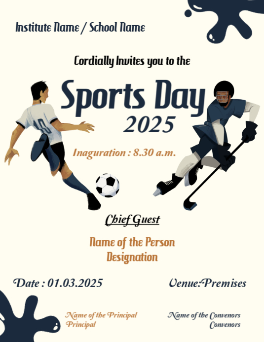 Sports Day Template | PosterMyWall
