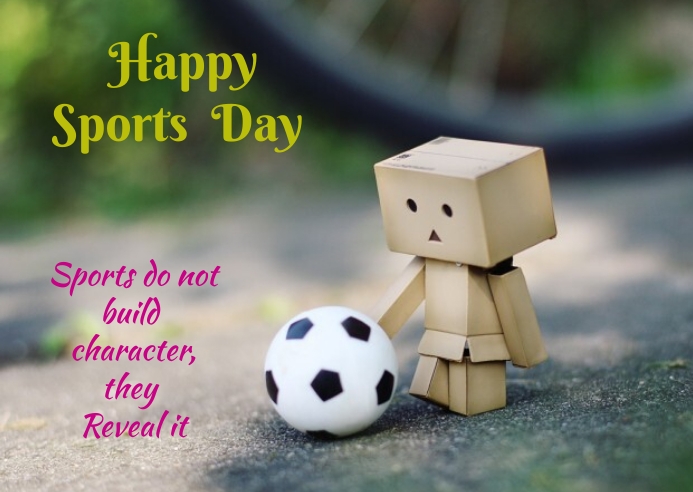 Plantilla de Día de Deportes | PosterMyWall