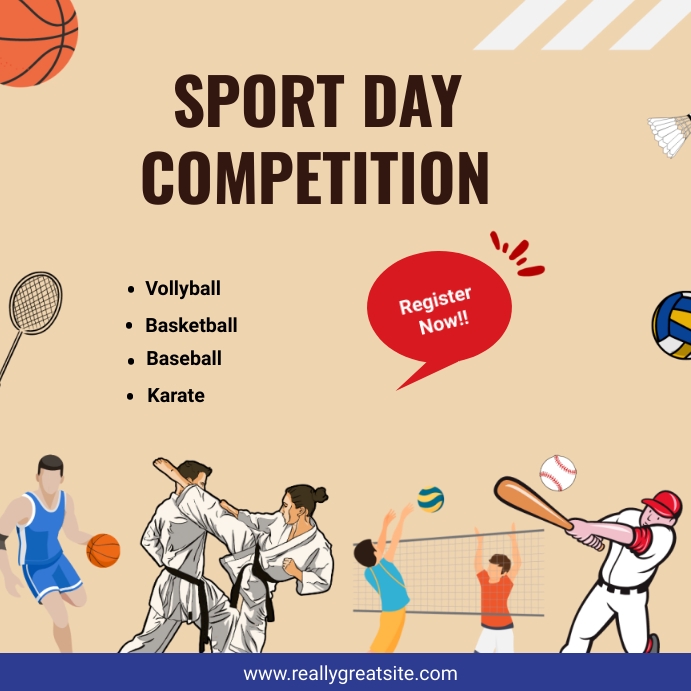 Copy of Sports day template | PosterMyWall