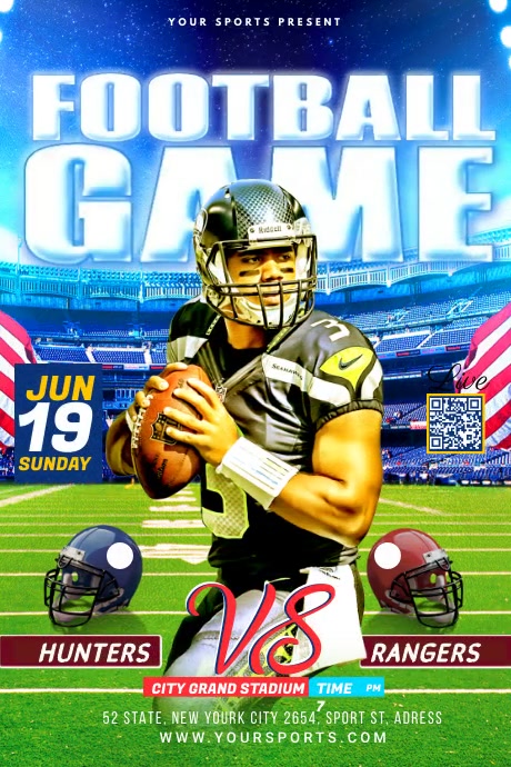 SPORTS Template | PosterMyWall