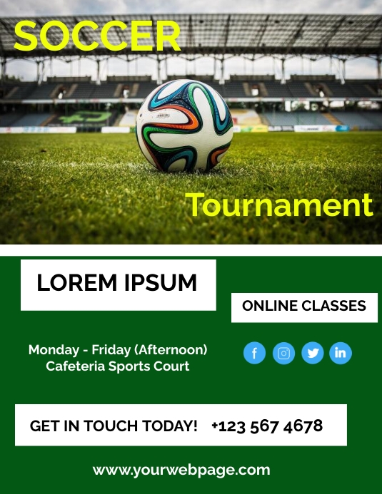 Copy of SPORTS FLYERS | PosterMyWall