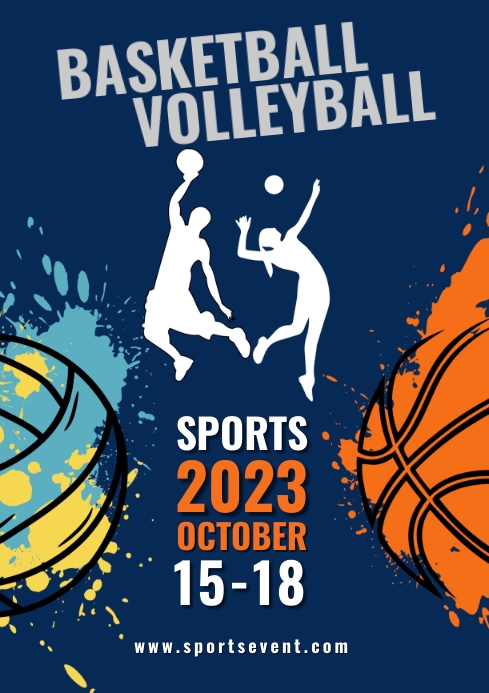 Sports Match Event Poster Design Template | PosterMyWall