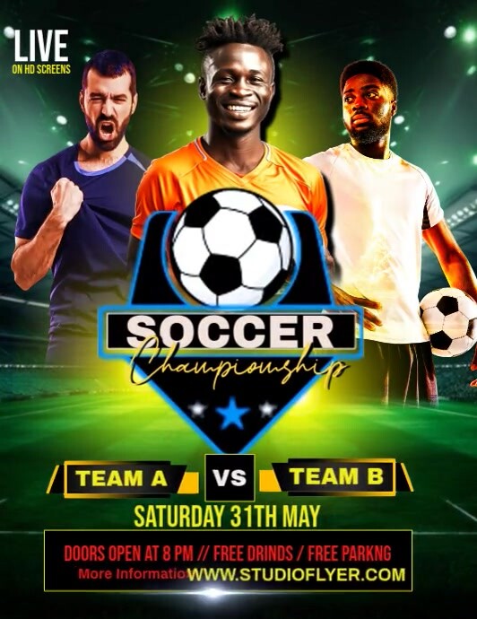 Copy of Sports Poster Templates | PosterMyWall