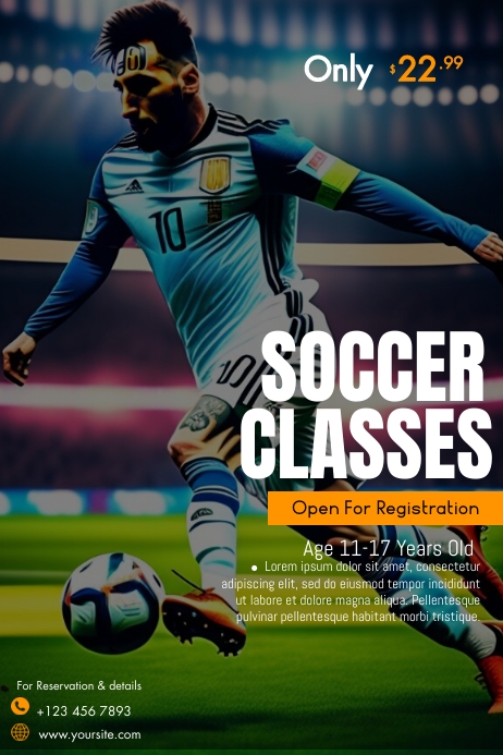 SPORTS POSTER.E Template | PosterMyWall