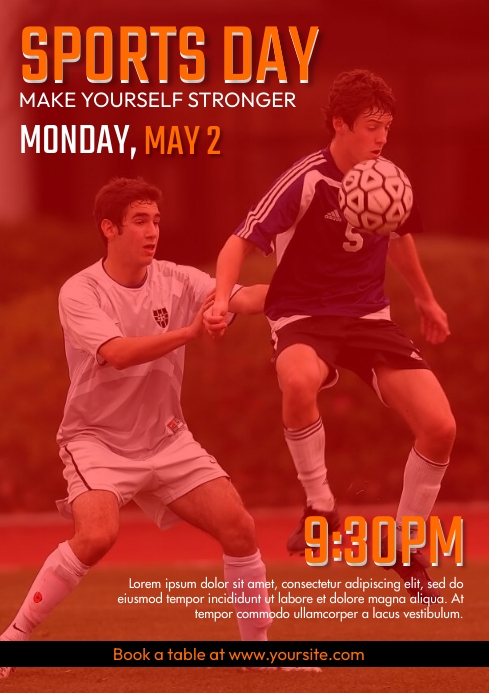 SPORTS POSTER.KC Template | PosterMyWall