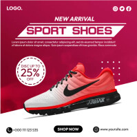Sports Shoes Sale Ads Template | PosterMyWall
