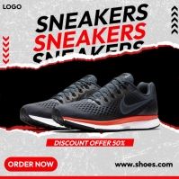 Sneakers Template | PosterMyWall