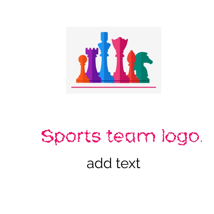 Sports team logo design template. | PosterMyWall