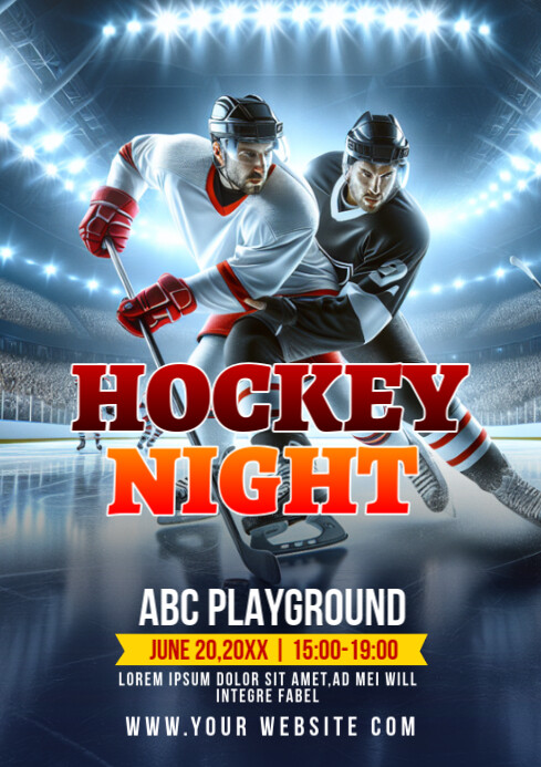 Copy of Sports Team Poster Template | PosterMyWall