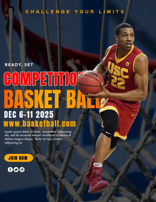 Copy of SPORTS TEMPLATE.C | PosterMyWall