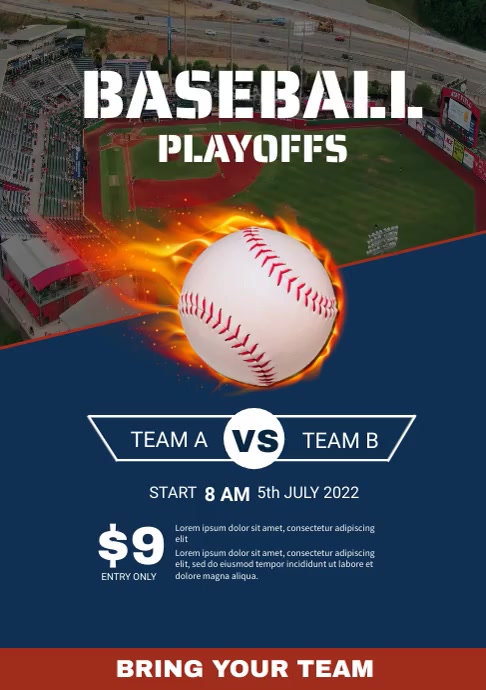 SPORTS VIDEO TEMPLATE.C | PosterMyWall