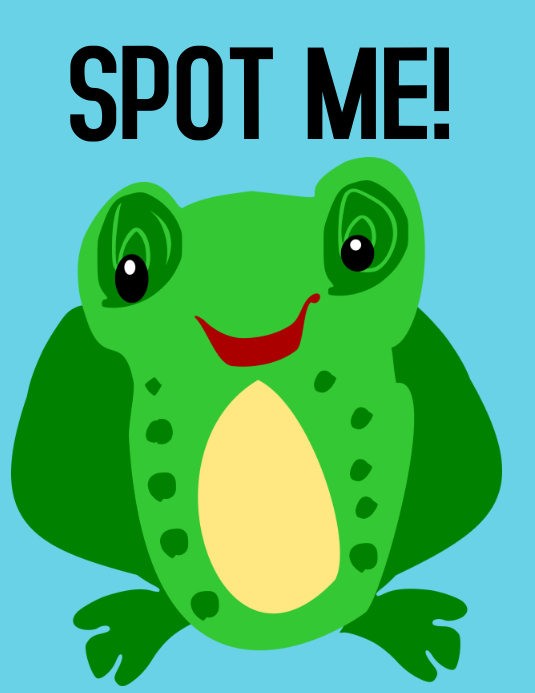 Spot me Template | PosterMyWall
