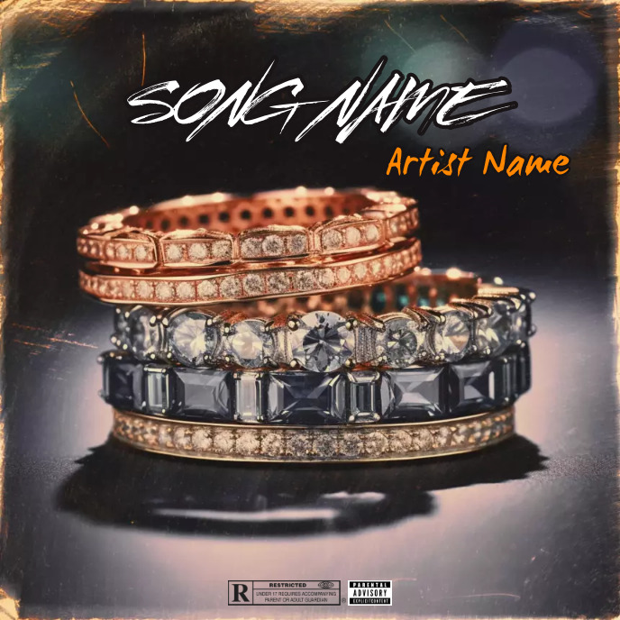 spotiffy deezer Album Cover music trap mixtap Modelo | PosterMyWall