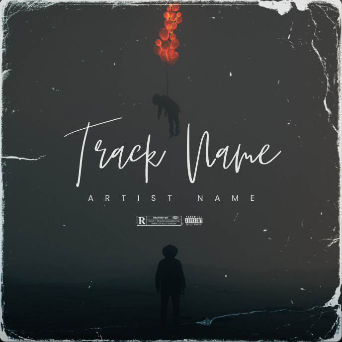 Modèle spotiffy deezer Album Cover music trap mixtap | PosterMyWall